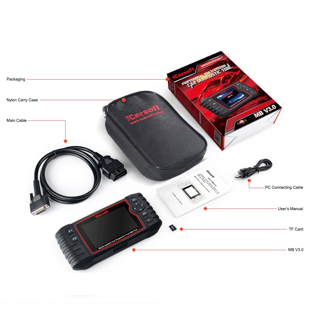 MB V3.0 für Mercedes / Smart – iCarsoft Deutschland